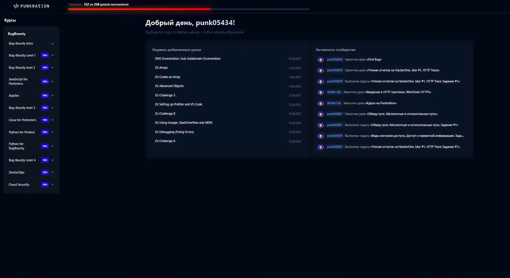 Punkration.ru - Обучение Security Champions